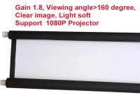 China HD Home Warp Knitting Portable Folding Splicing Wall Hanging Projection Screen 16:9 120