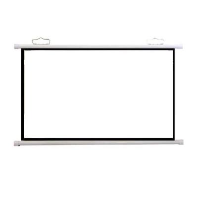 China HD Home Warp Knitting Portable Folding Splicing Wall Hanging Projection Screen 16:9 120