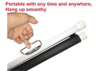 China Simple Hanging HD Home Warp Knitting Projection Screen 16:9 100
