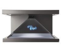 China 3 Faces Hologram Pyramid Showcase Holographic 3D Display Shopping Mall for sale