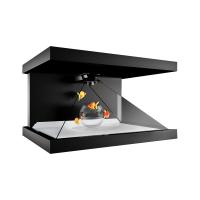 China 55'' Pyramid Holographic Showcase Combine A Physical Product With 3D Holographic Content for sale