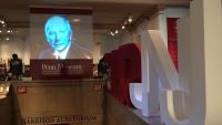 China Durable transparent holographic rear projection film 3D Hologram Technology for sale