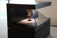 China 22 Inch 3D Hologram Pyramid Display Box , 3D Holographic Showcase Full HD Resolution for sale