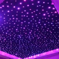 China Fiber Optic Star Ceiling Panels RGBW LED Lighting Star Ceiling Panel With Remote Control For Home Theater for sale