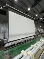 China 200inch Large Scale Projector Screen Motorized Tab Tensioned Projection Screen For Outdoor for sale