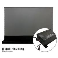 China 100inch Motorized Floor Rising ALR Projector Screen for Ultra Short Throw Projectors with Tab Tensioned Structure for sale