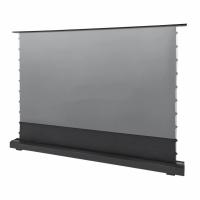 China 100inch Motorized Floor Rising ALR Projector Screen for Ultra Short Throw Projectors with Tab Tensioned Structure for sale