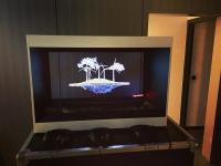 China 3D hologram cube projection platform 32