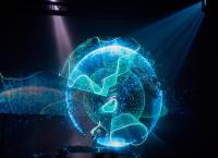 China 9.5x50m Hologrpahic Projection System Hologram 3D Screen Holo - Gauze For Concert for sale