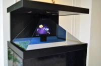 China Full HD 3D Holographic Pyramid Display Showcase Hologram Box For Advertising for sale