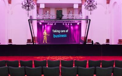 China Stretching Resistance Musion Foil 3D Holographic Projection System For Live Show for sale