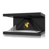 China Magic 3D Hologram Pyramid Showcase , Holographic Display Pyramid Box Full HD Resolution for sale