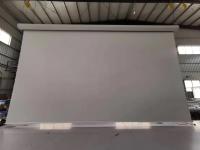 China 300'' Electric Projector Screen / Wall & Ceiling Mounted Motorized Projection Screen With Remote Control for sale