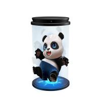 China 180degree 3d Hologram Cylinder Transparent Screen Interactive Holograms HoloTube for sale