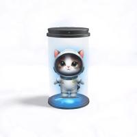 China 21.5inch 3D Holographic Cylinder Human Digital Interactive Holograms For Exhibition for sale