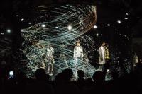China Holonet 3D Holographic Projection System Hologram Mesh Screen Big Size For Stage Show for sale