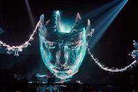China Holonet 3D Holographic Projection System Hologram Mesh Screen Big Size For Stage Show for sale