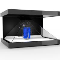 China 22 Inch -  70 Inch Holographic Pyramid Projection 3D Showcase Holo Box Display for exhibition for sale