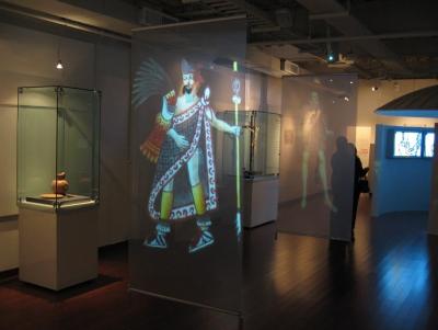 China Hologram Advertising clear rear projection film / Double Sided Projection Screen for sale