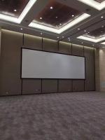 China HD Customized Fixed Frame Projector Screen Shrot Throw With Black Velvet for sale
