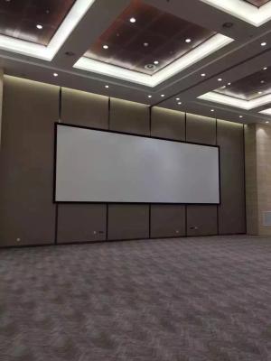 China HD Customized Fixed Frame Projector Screen Shrot Throw With Black Velvet for sale