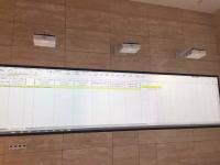 China Black Powder Coated Fixed Frame Projector Screen 10 / 15 Cm Frame Size for sale