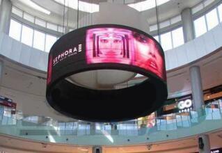 China Acoustically Perforated Curved Projector Screen For HD Cinema Simulator System for sale