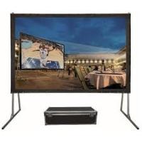 China Easy carry large outdoor screen , fastfold projection screen 200 inch for sale