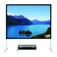 China Easy carry large outdoor screen , fastfold projection screen 200 inch for sale