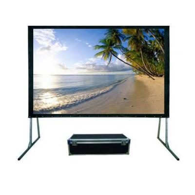 China Premium  Fast Fold Projection Screen Portable For For Indoor / Outdoor Events for sale