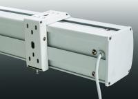 China 336 x 274cm Viewing Area Projection Screens Built - In Tubular Motor for sale