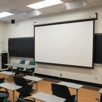 China Luxury office projection screen , motorized screen With Aluminum Housing for sale