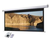 China Folding Type Projection Screen With Eyelets / Holes And Black Edge for sale