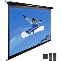 China Custom Size Projection Screens 4.5 x 50m Economic Fabric Black Border for sale