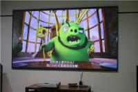 China Fixed frame projection screen wall mounted , 3D Silver Screen with Black Velvet for sale