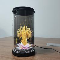China 3D Hologram Cylinder Transparent Screen Interactive Holograms HoloTube 10.1inch with USB/SD Card/HDMI Input Interface for sale