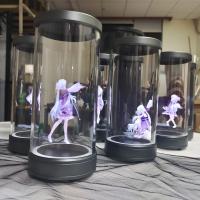 China 5.5/10.1/21.5/75 Inches 3d Hologram Holotube Display Ai Based Interactive For Display Museum for sale