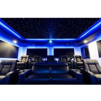 China 0.75mm PMMA Random Star Fiber Optic Lights Star Ceiling Panels For Home Cinema for sale