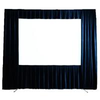 China 250inch Portable Fast-fold Folding Portable Screens With Flight Case For Events And Outdoor Cinema for sale