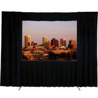 China 16:9 300inch Fast Fold Heavy-duty Rear&front Projection Screen With Full Dress Kit And A Fly Case for sale