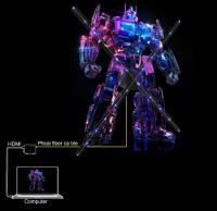 China 65cm Innovative 3D Projector Hologram Fan With HDMI Input for Enhanced Advertising for sale