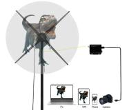 China 65cm Innovative 3D Projector Hologram Fan With HDMI Input for Enhanced Advertising for sale