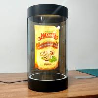 China 5.5/21.5/75 Inches 3D Hologram Cylinder Transparent Screen Interactive Holograms HoloTube for sale