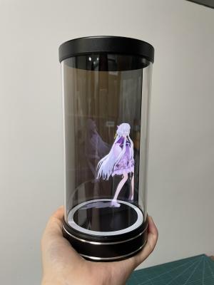 China Handheld Mini Holo Tube Portable Hologram Display 5inch Holographic Cylinder for sale