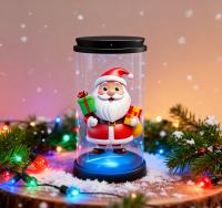 China Christmas Gift Mini 3D Hologram Display Handheld Animation Showcase 5inch Holo Tube for sale