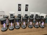 China Christmas Gift Mini 3D Hologram Display Handheld Animation Showcase 5inch Holo Tube for sale