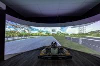 China Curved Mapping Projection Screen 3D Interactive Wall 180°  270° Arc Projector for Museum Exhibition for sale