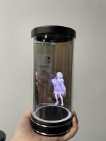 China 5inch Holo Tube Mini 3D Hologram Display Holographic Cylinder Transparent Screen for sale