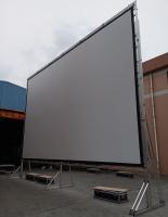 China Large Fast Fold Projector Screen - Portable Front/Rear Projection for Events & Presentations for sale