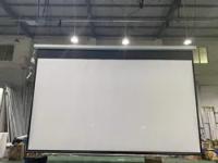 China Large Event Motorized Tab-Tensioned Screen with Heavy-duty Tubular Motor designed for Large-scale Presentations for sale